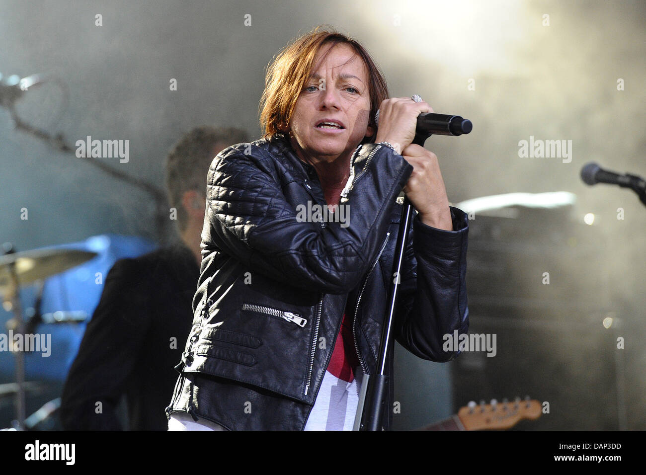 The Italian singer Gianna Nannini performs at Burg theatre in Dinslaken ...