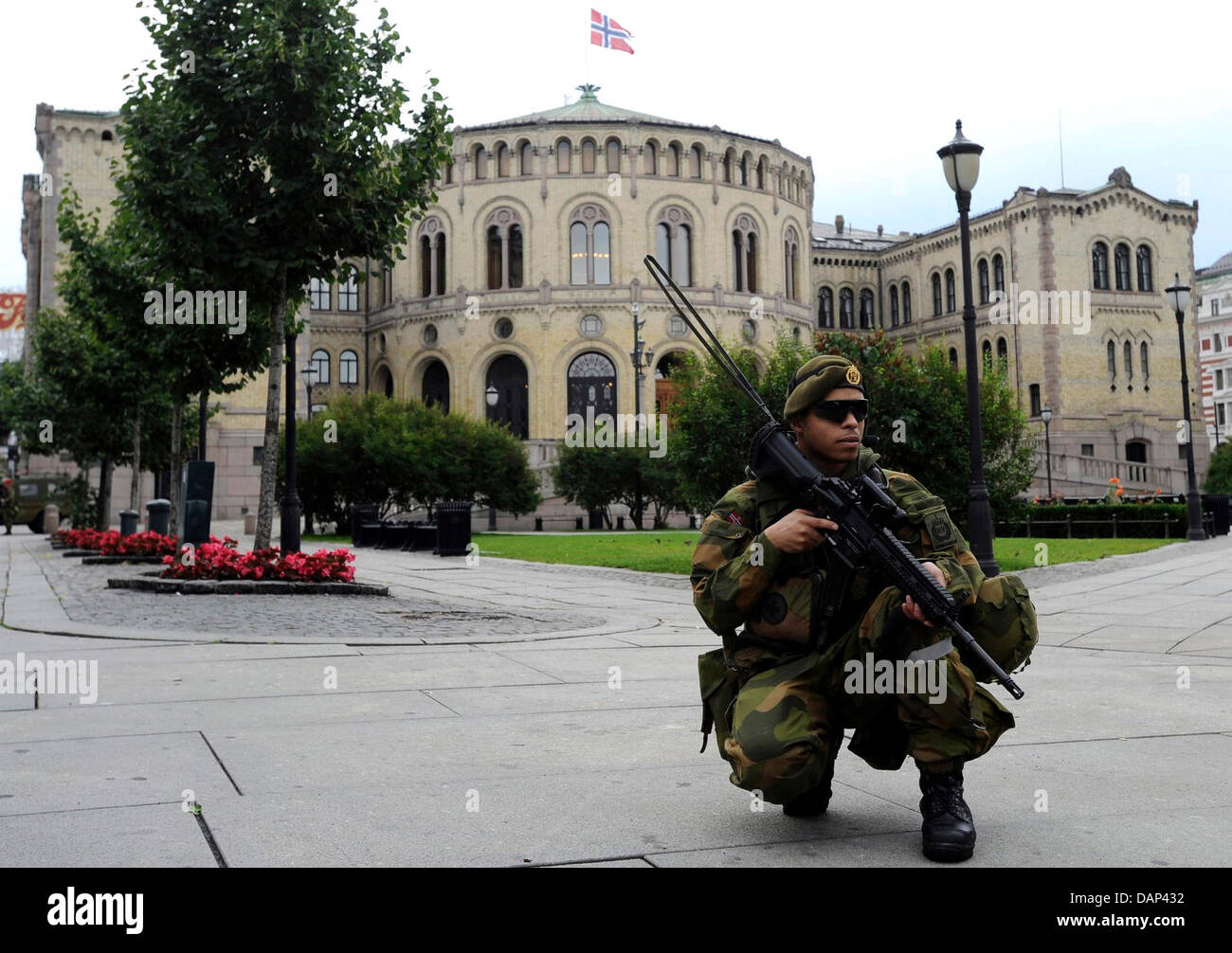 Norway police gun hi-res stock photography and images - Alamy