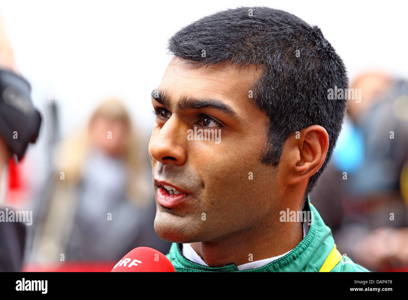 Indian formula one driver karun hi-res stock photography and images - Alamy