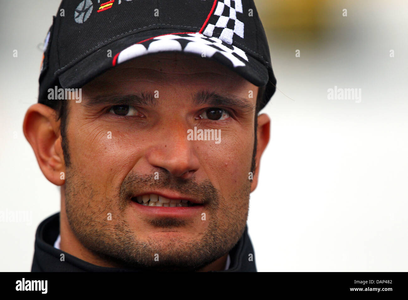 Italian Formula One driver Vitantonio Liuzzi of HRT seen after the ...