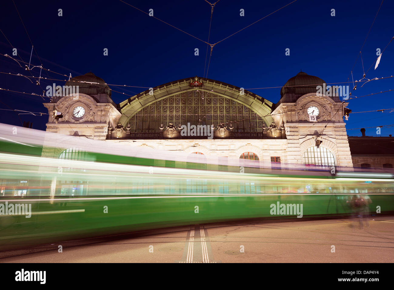 Europe, Switzerland, Basel, train station Stock Photo - Alamy
