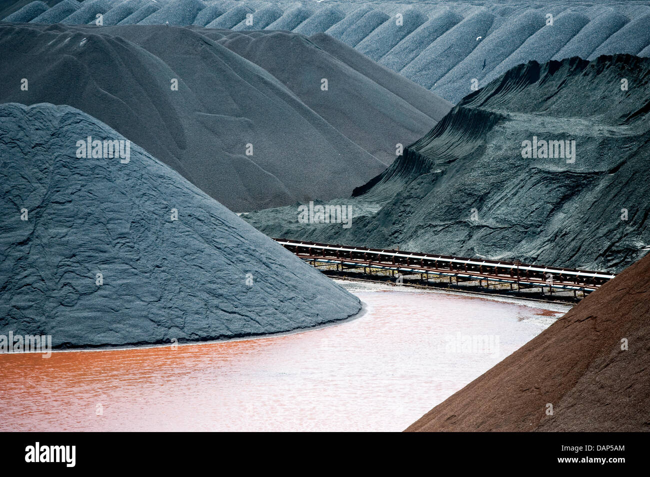 An iron ore deposit of the subsidiary Ertsoverslagbedrijf Europoort C.V ...