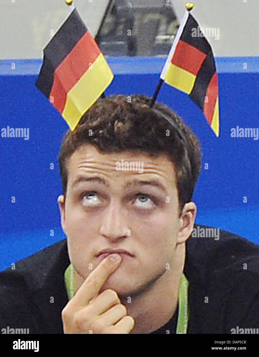 (NEW- alternative display detail, best quality possible) German swimmer ...