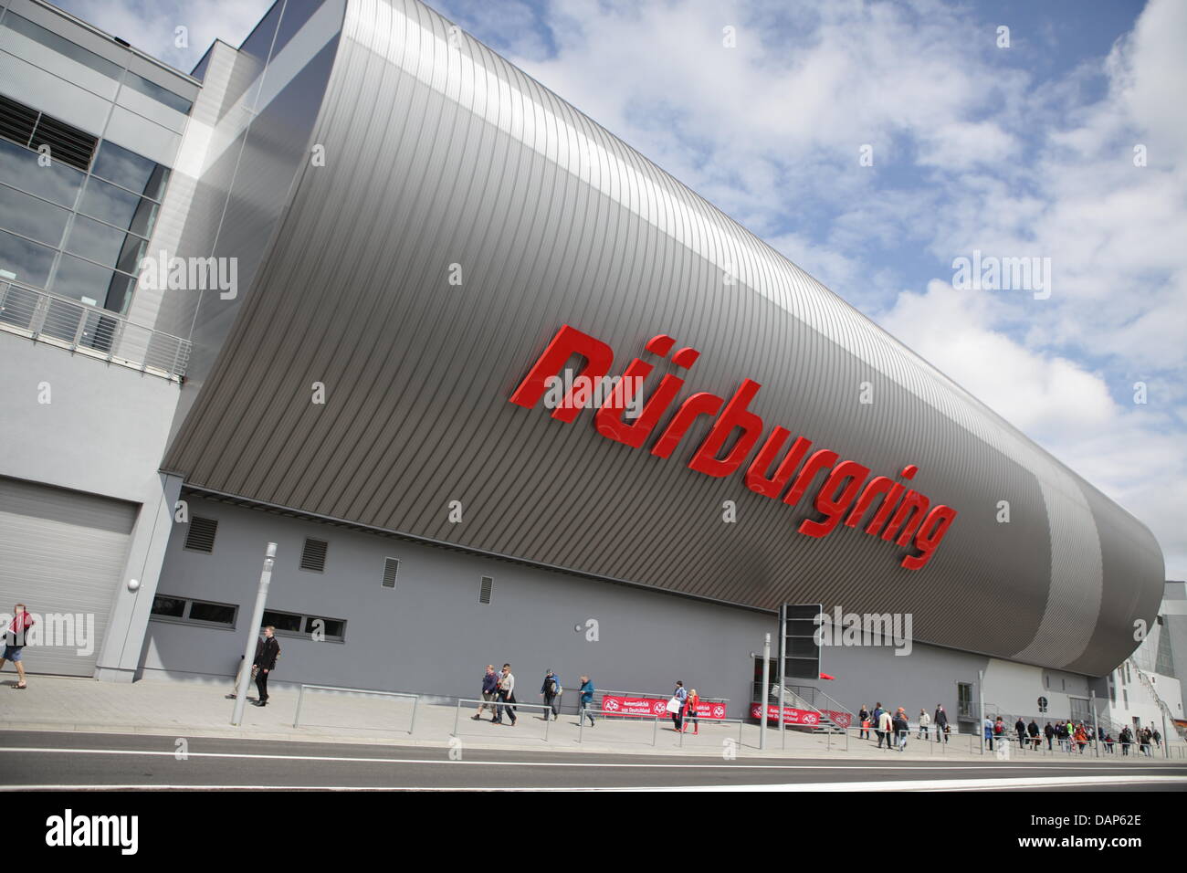 Theme park ring arena next to the F1 race track of Nuerburgring ...