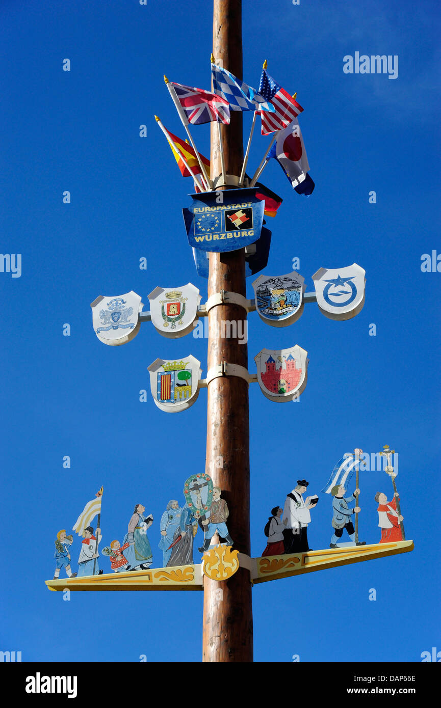 Detail maypole bavaria germany hi-res stock photography and images - Alamy