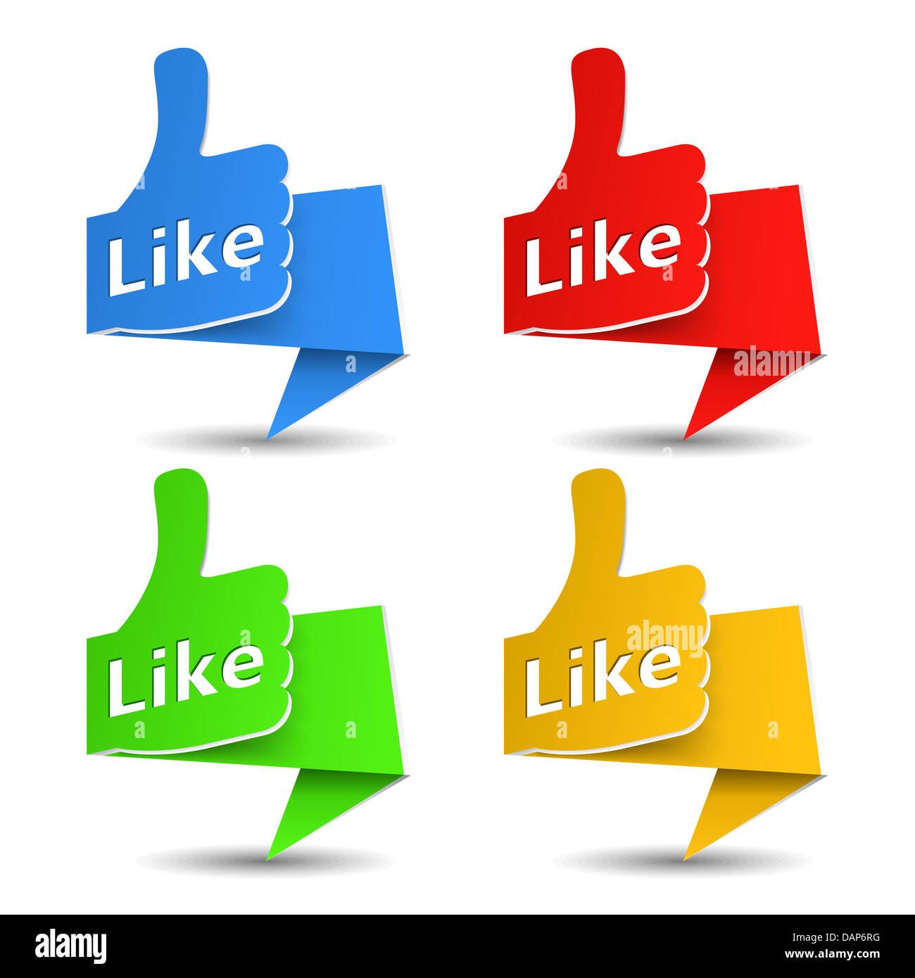 Like red color Cut Out Stock Images & Pictures - Alamy