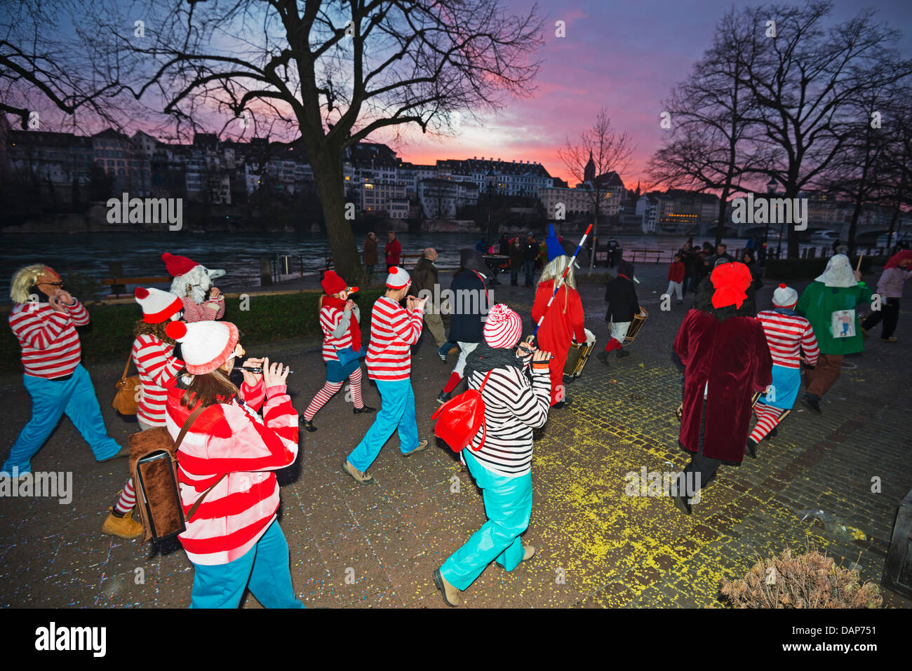 Basel carnival parade hi-res stock photography and images - Alamy