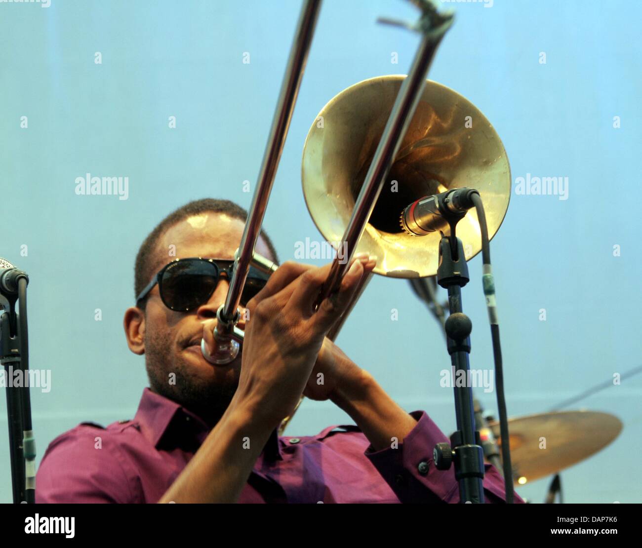 Trombone shorty hi-res stock photography and images - Alamy