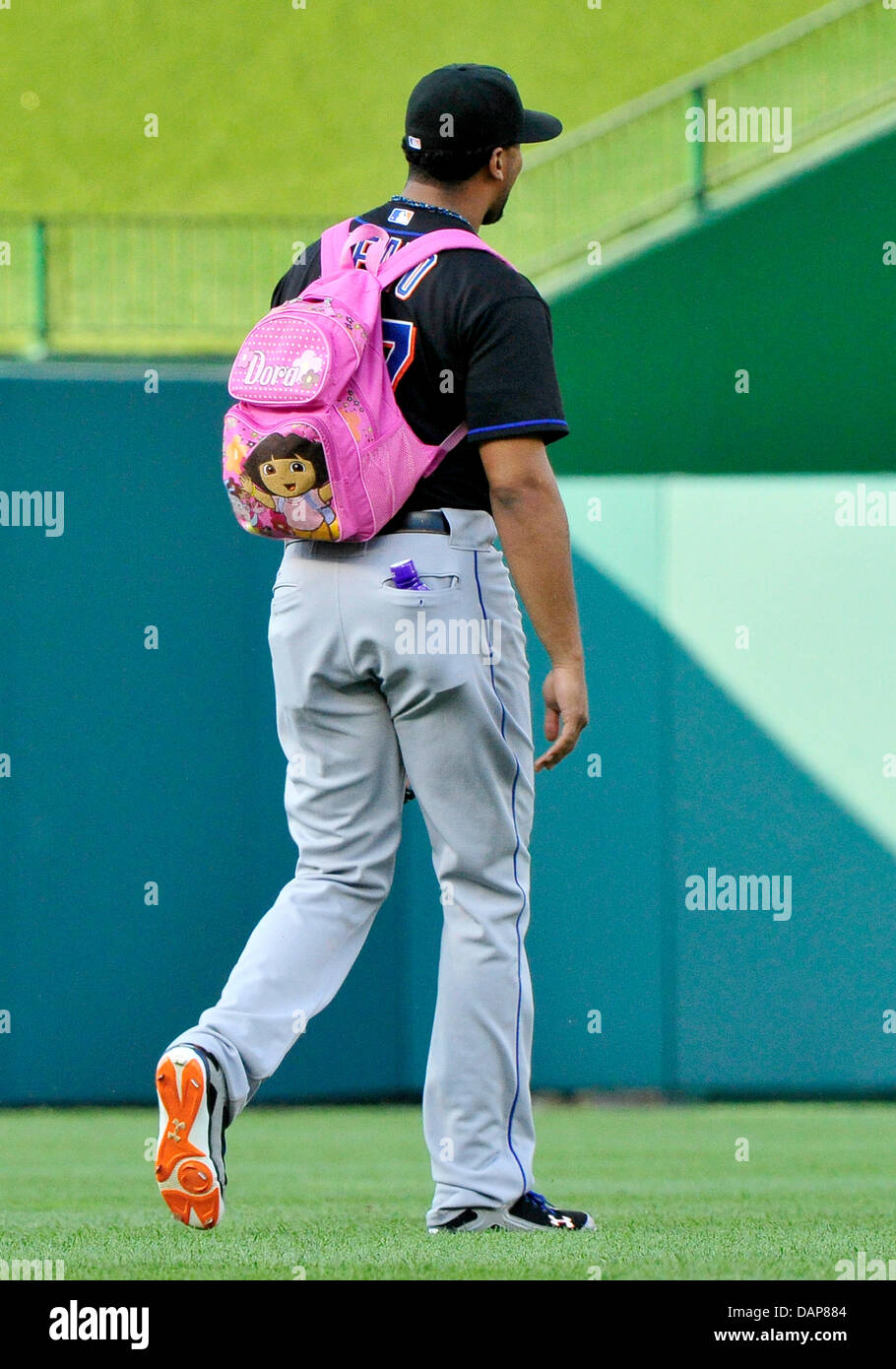 New York Mets pitcher Pedro Beato (27) walks to the bullpen prior to ...