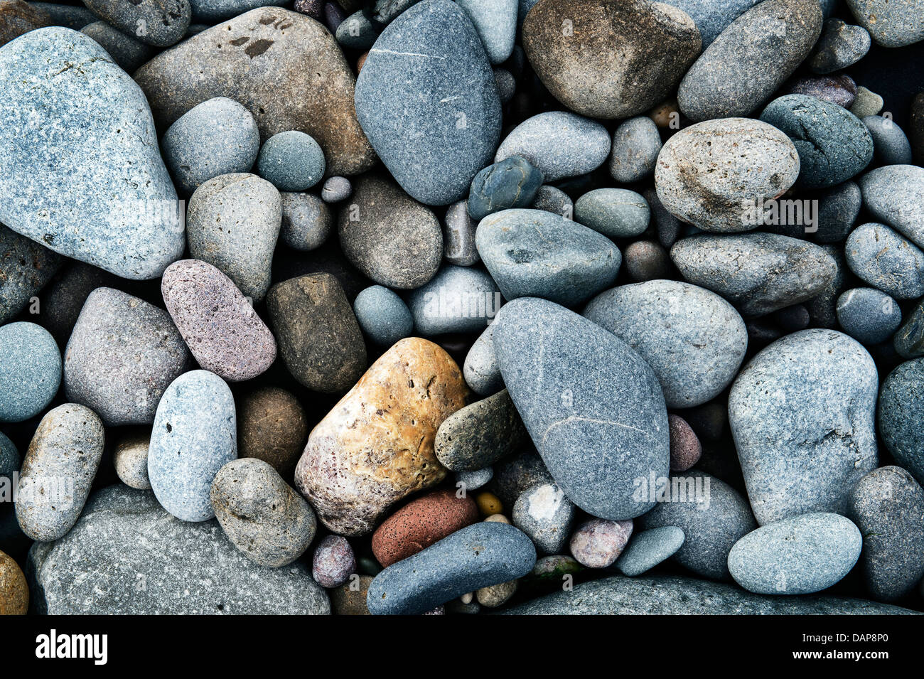 Smooth colourful rocks hi-res stock photography and images - Alamy