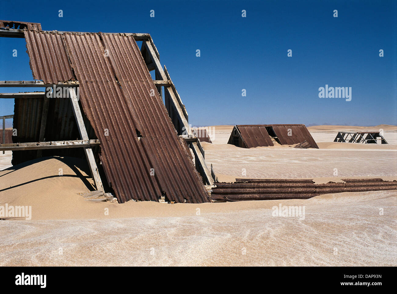Ghost town in the Namib desert, west coast of Namibia Stock Photo - Alamy