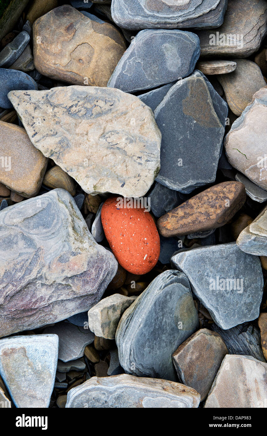 Weathered beach rocks hi-res stock photography and images - Alamy