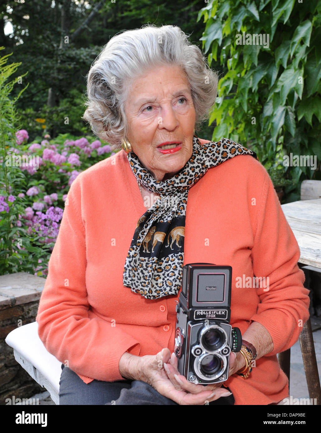 Photographer Marianne Sayn-Wittgenstein-Sayn, princess 'Manni ...