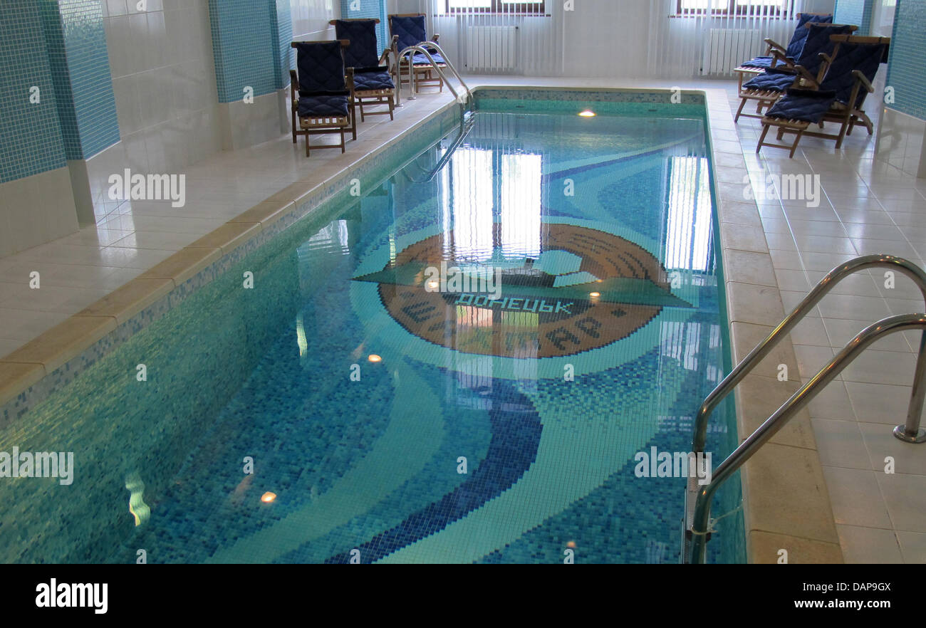 The swimming pool of the Kirsha Training Centre, the training ground of ...
