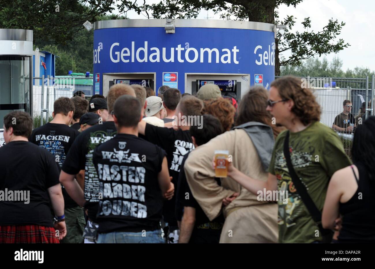 Heavy metal fans stand in hi-res stock photography and images - Alamy