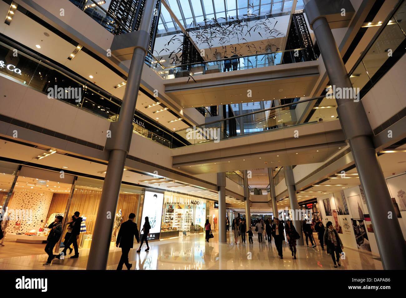 China, Hong Kong, International Finance Centre and IFC shopping mall in ...
