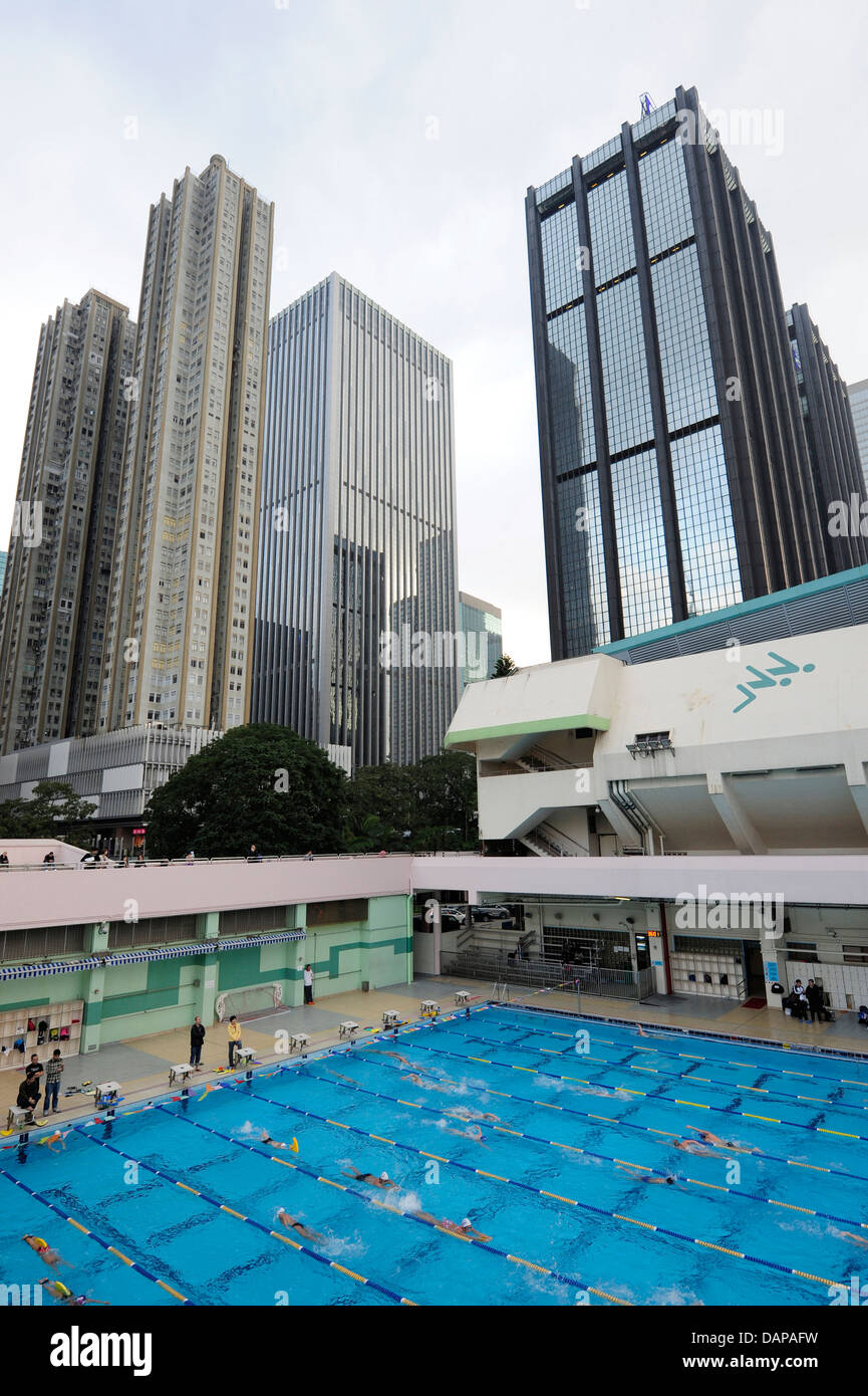 Wan chai swimming pool hi-res stock photography and images - Alamy