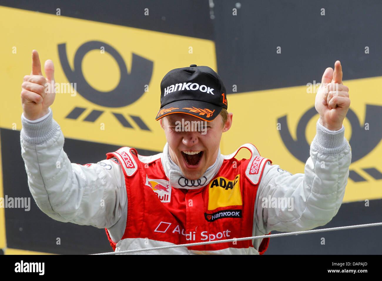 Swedish German Touring Car Masters (DTM) race driver Mattias Ekstroem ...