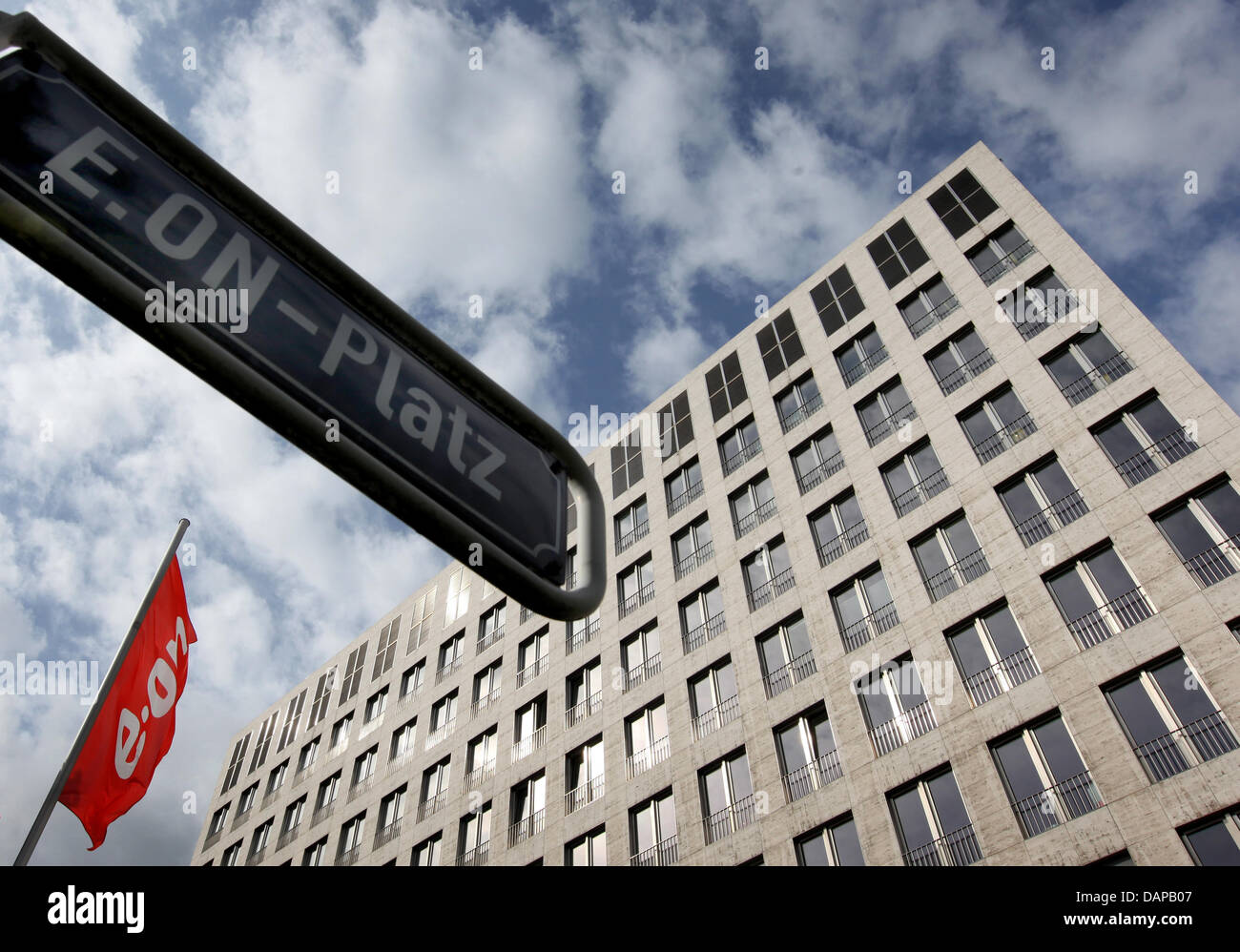 The headquarters of energy giant Eon is pictured in Duesseldorf ...