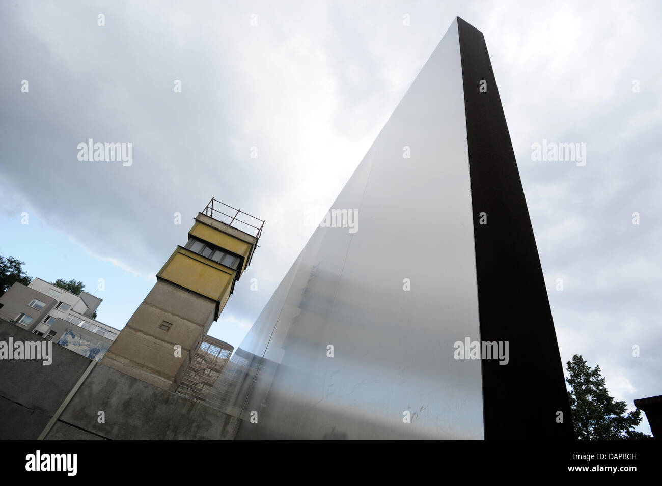 The Berlin Wall memorial place at Bernauer Street is pictured in Berlin ...