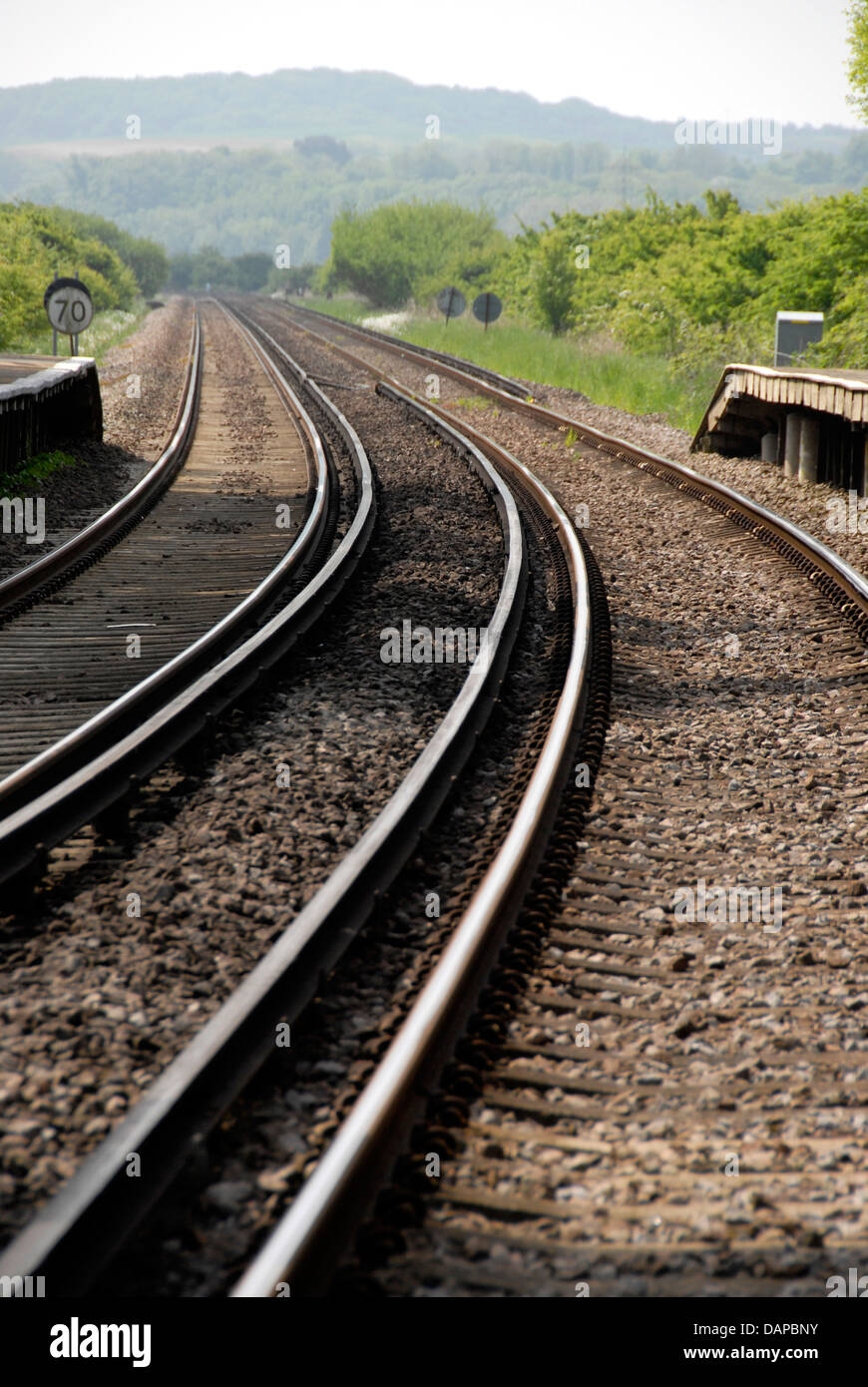 Rural railway hi-res stock photography and images - Alamy