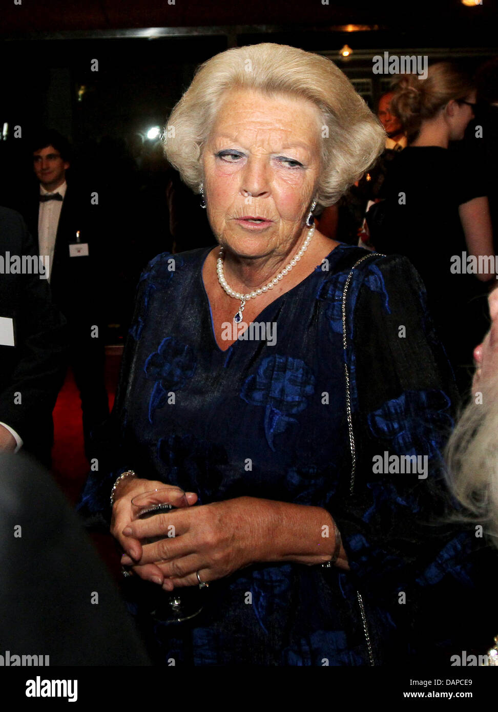 Queen Beatrix of The Netherlands attends the concert of the European ...