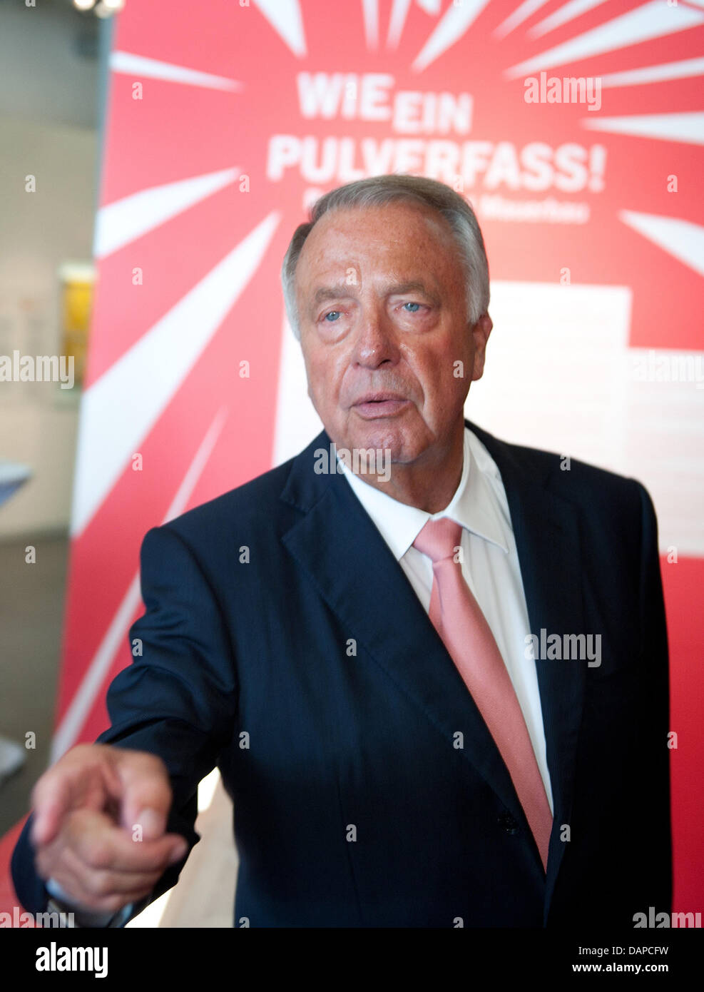 Culture state minister Bernd Neumann opens the special exhibiton on the ...