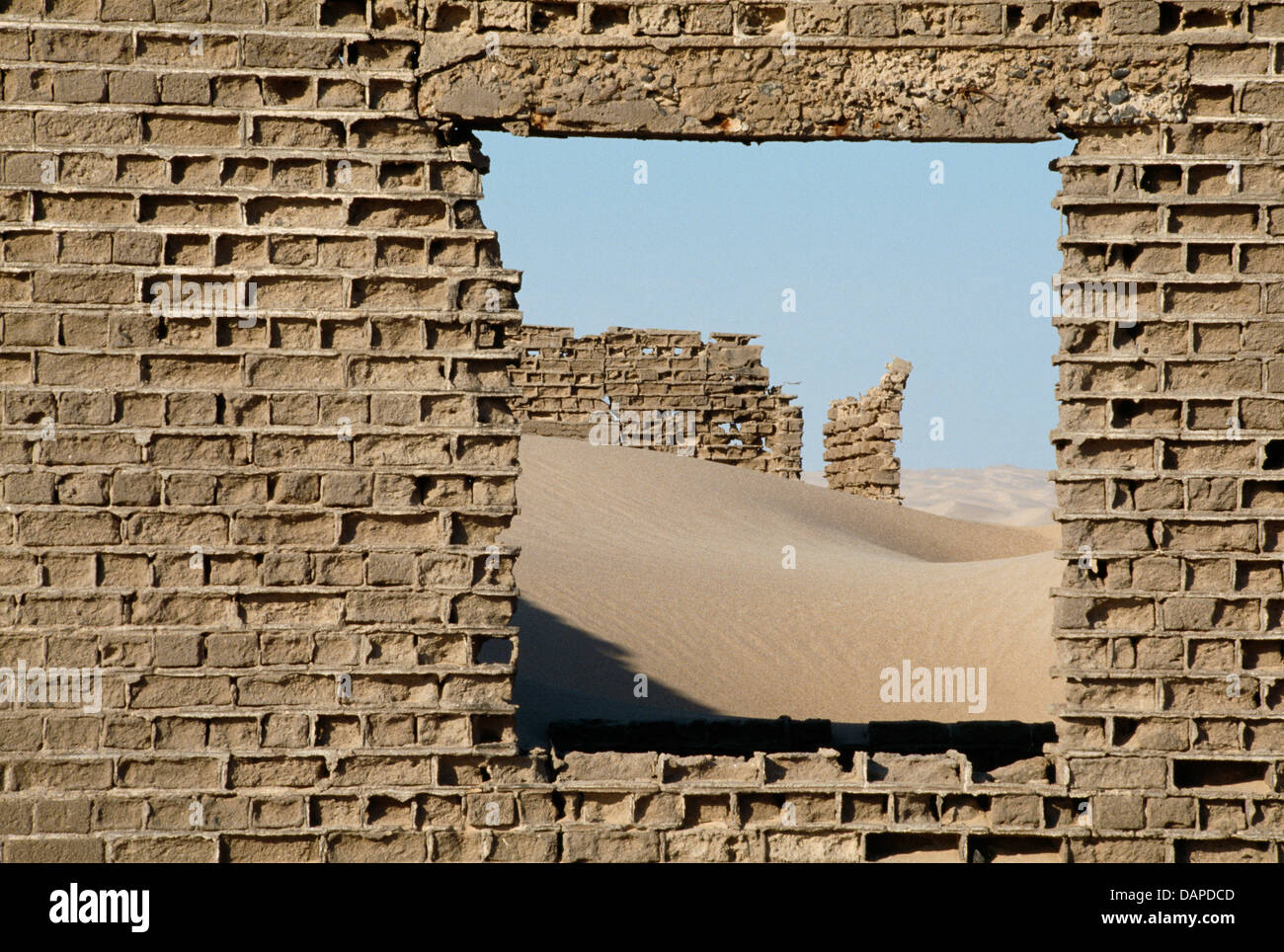 Eroded walls with see- through at Hottentots Bay, Namibia Stock Photo ...