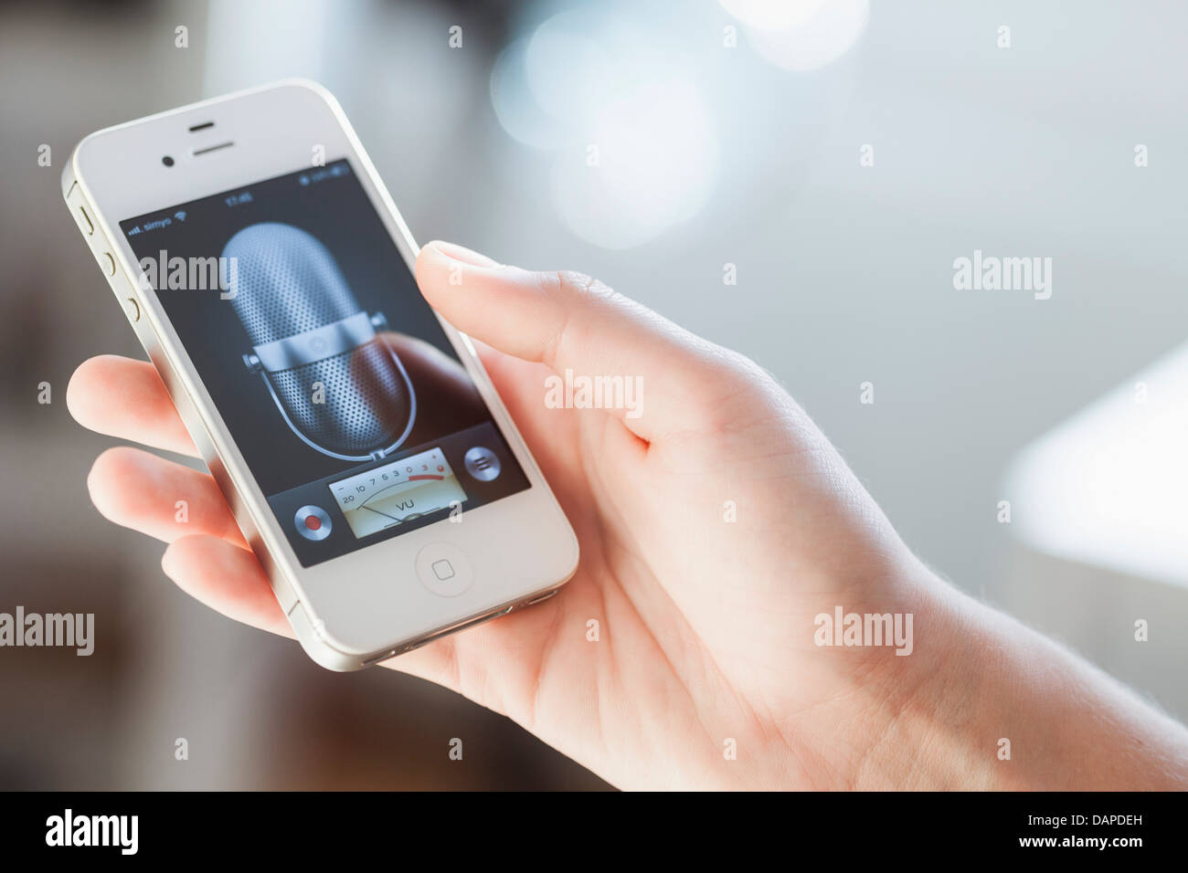 Iphone close hi-res stock photography and images - Alamy
