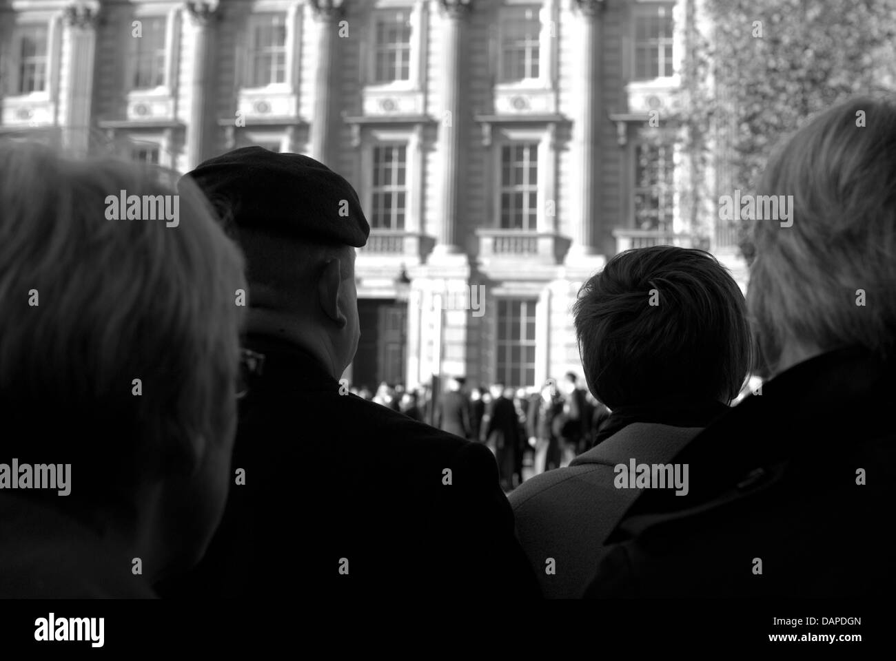 Back of the crowd Stock Photo - Alamy