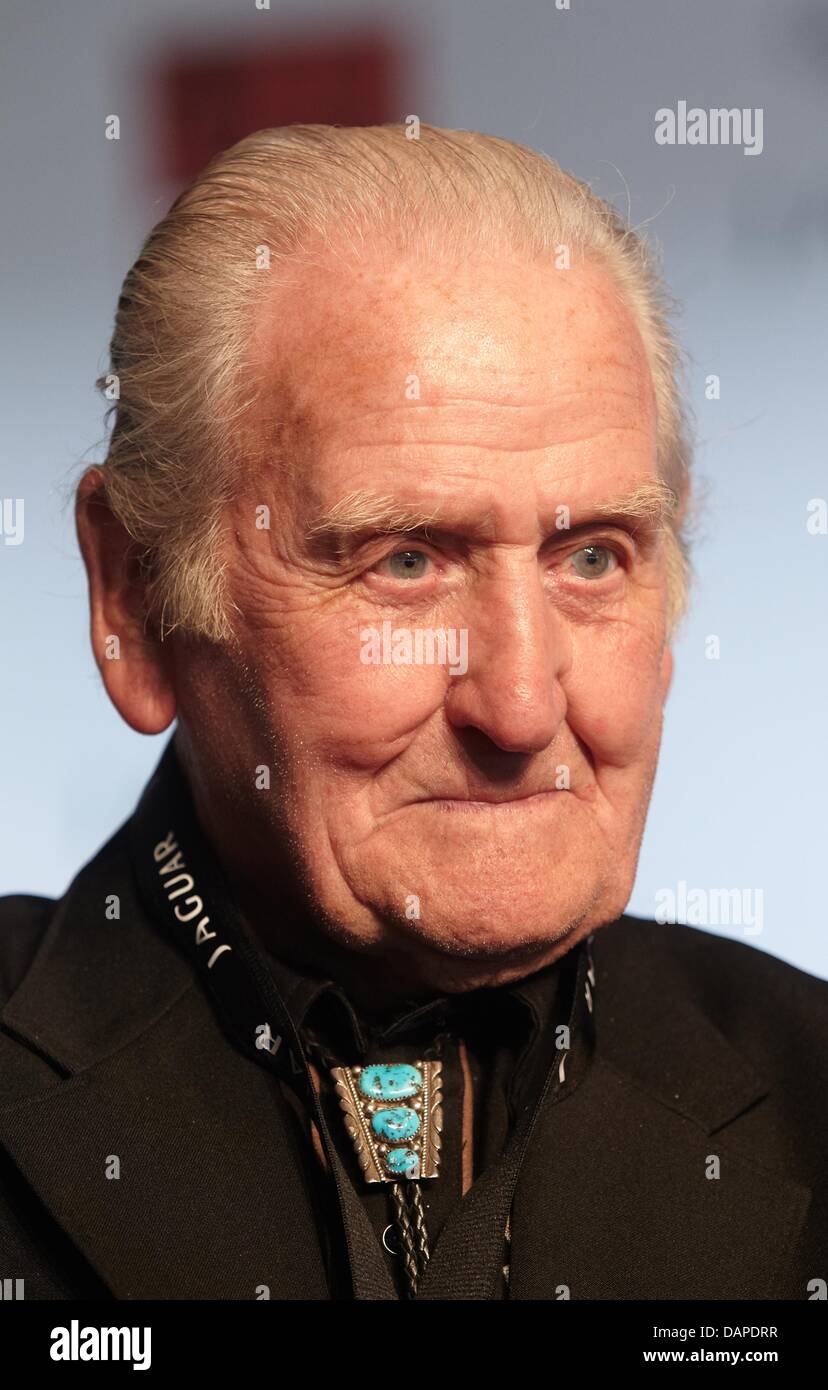 The legendary testdriver for Jaguars, Norman Dewis, smiles at the ...