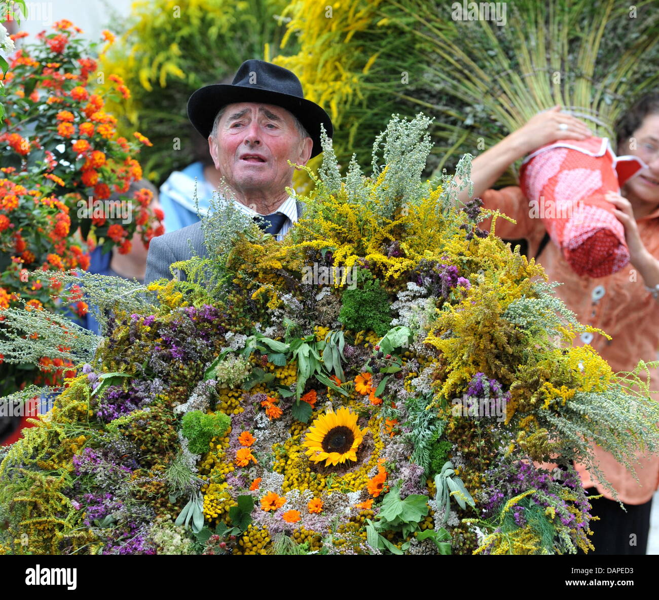 Bernhard Mueller takes part in the Assumption ceremony in Gengenbach ...