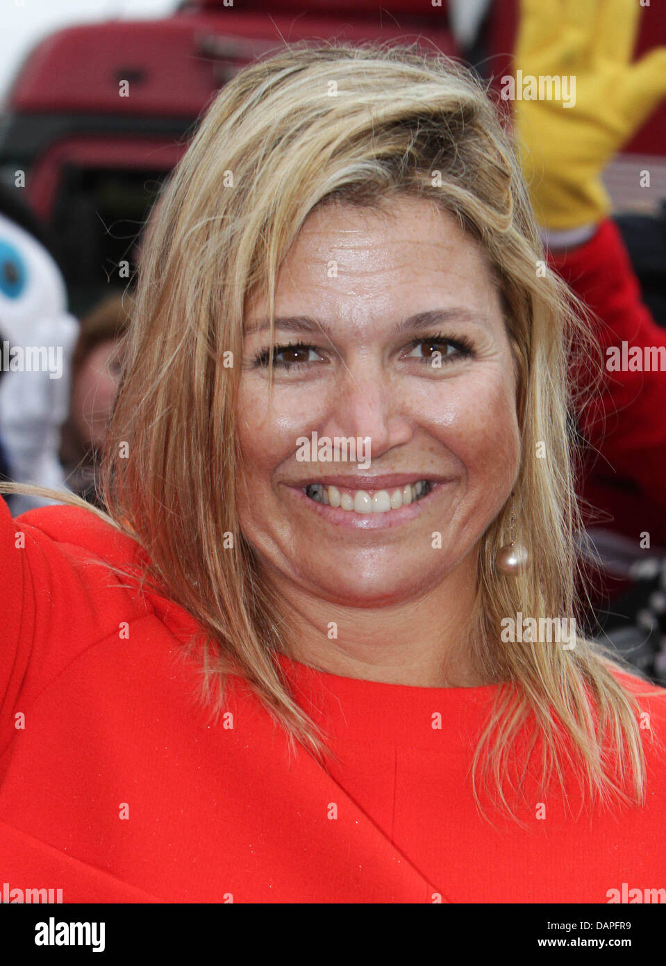 Dutch Princess Maxima attends the start of the 34th Xnoizz Flevo ...