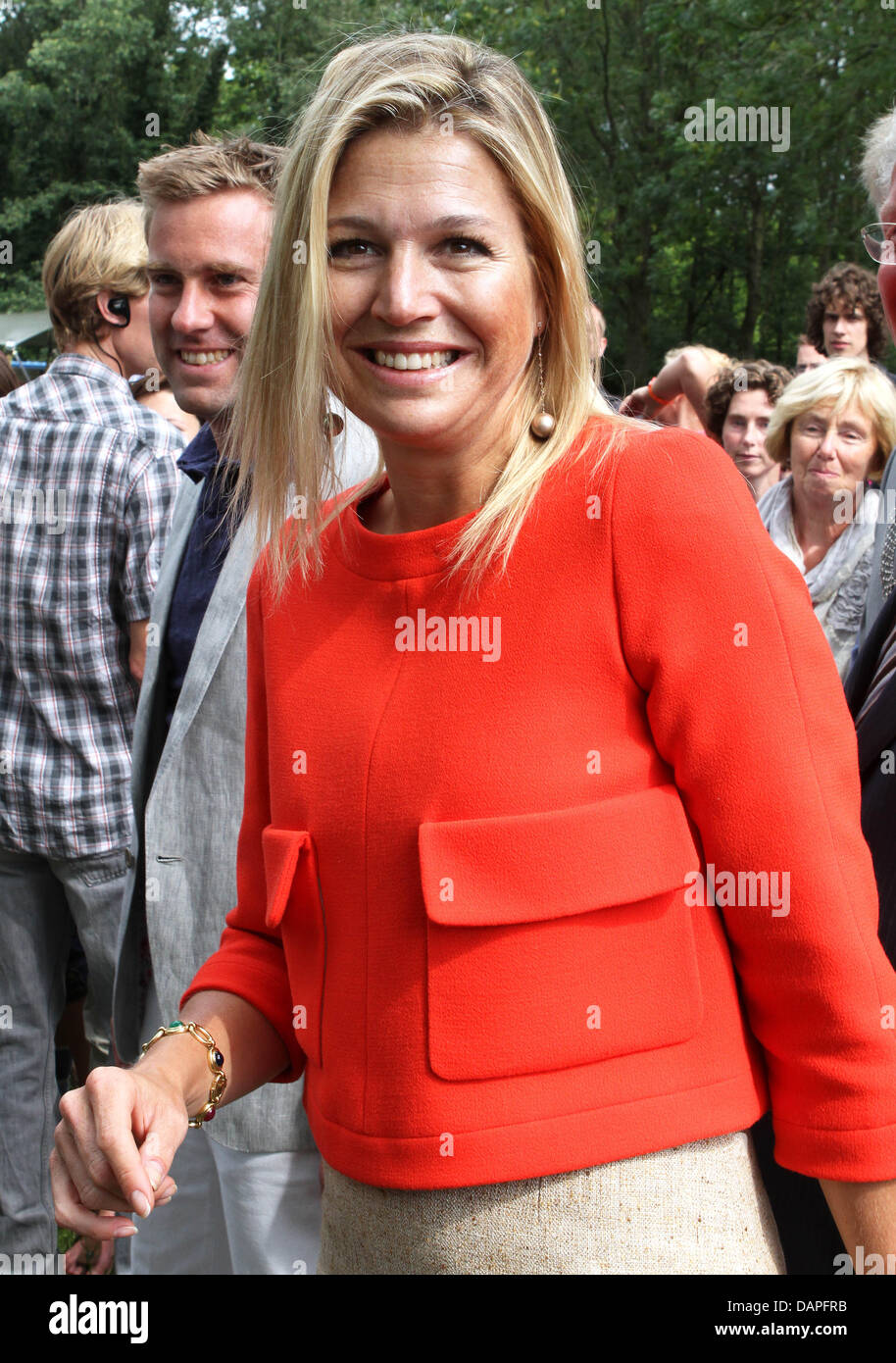 Dutch Princess Maxima attends the start of the 34th Xnoizz Flevo ...