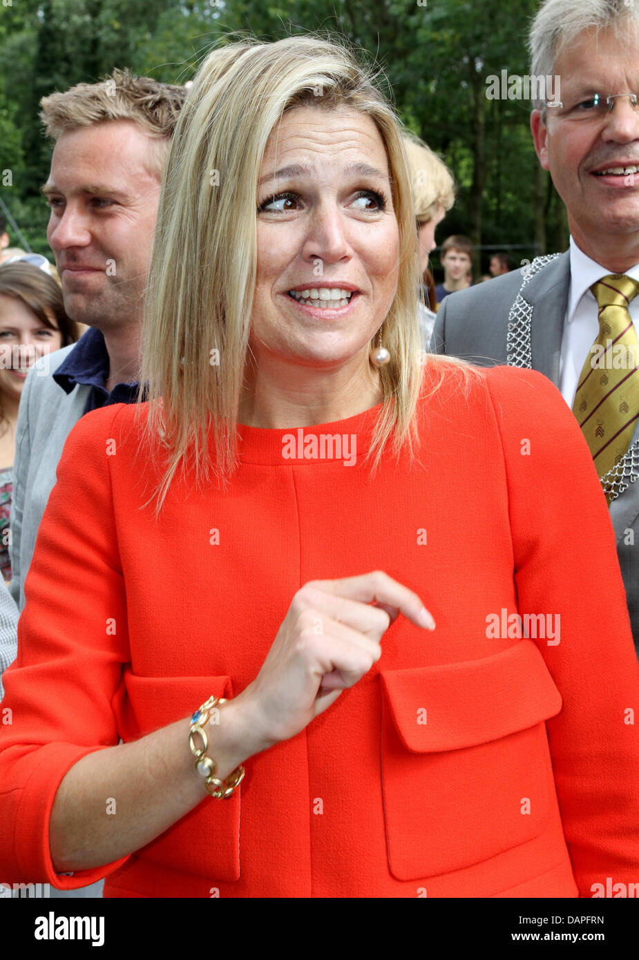 Dutch Princess Maxima attends the start of the 34th Xnoizz Flevo ...