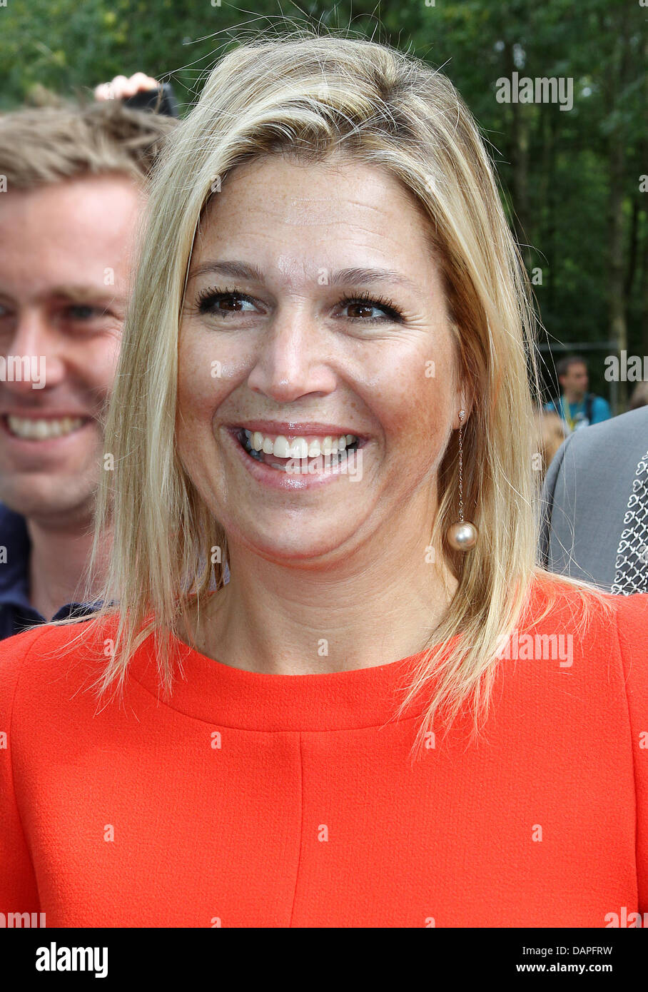 Dutch Princess Maxima attends the start of the 34th Xnoizz Flevo ...