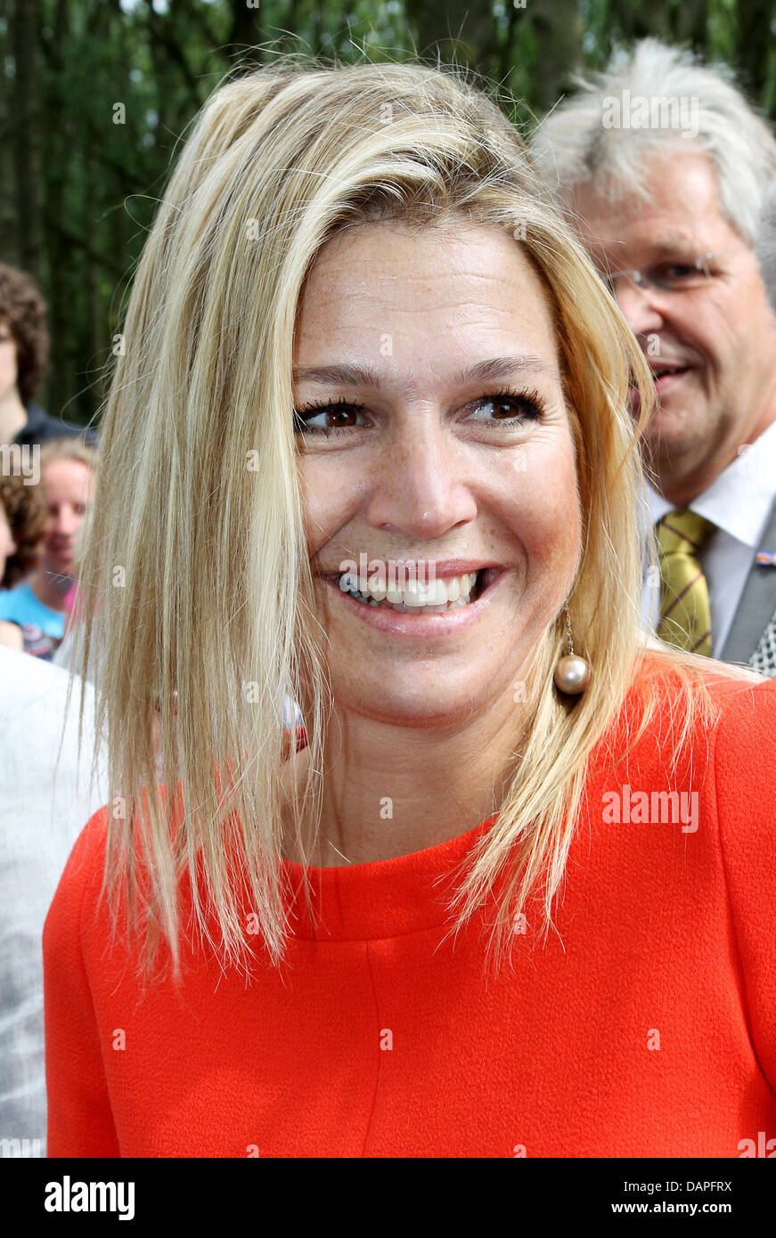 Dutch Princess Maxima attends the start of the 34th Xnoizz Flevo ...