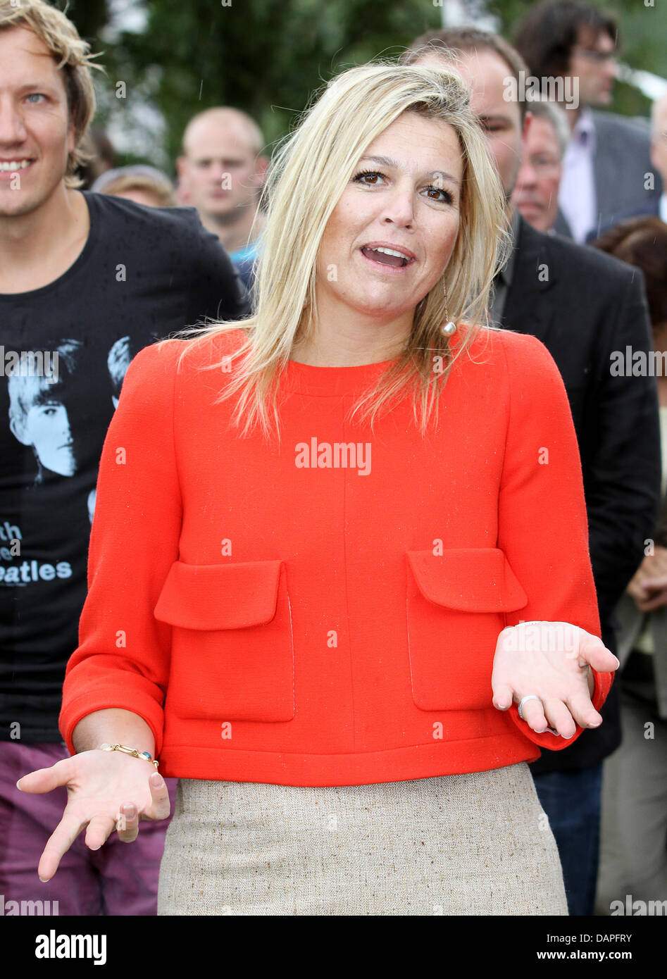 Dutch Princess Maxima attends the start of the 34th Xnoizz Flevo ...