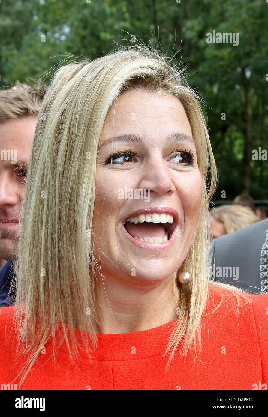Dutch Princess Maxima attends the start of the 34th Xnoizz Flevo ...