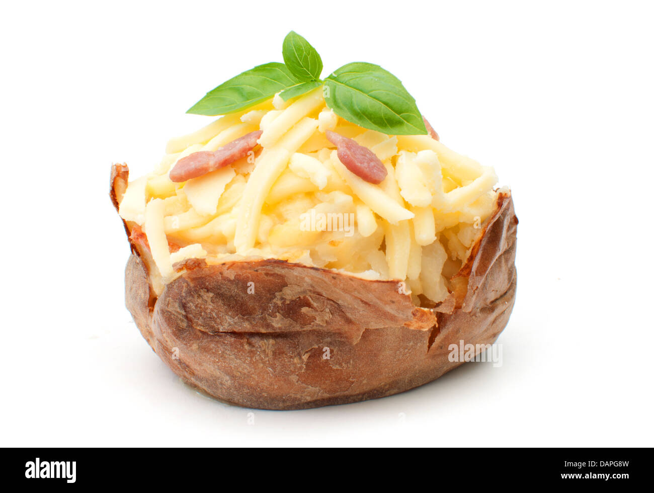 Jacket baked potato Stock Photo - Alamy