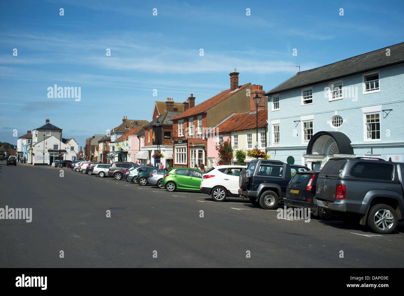 High Street, Aldeburgh Suffolk UK Stock Photo - Alamy