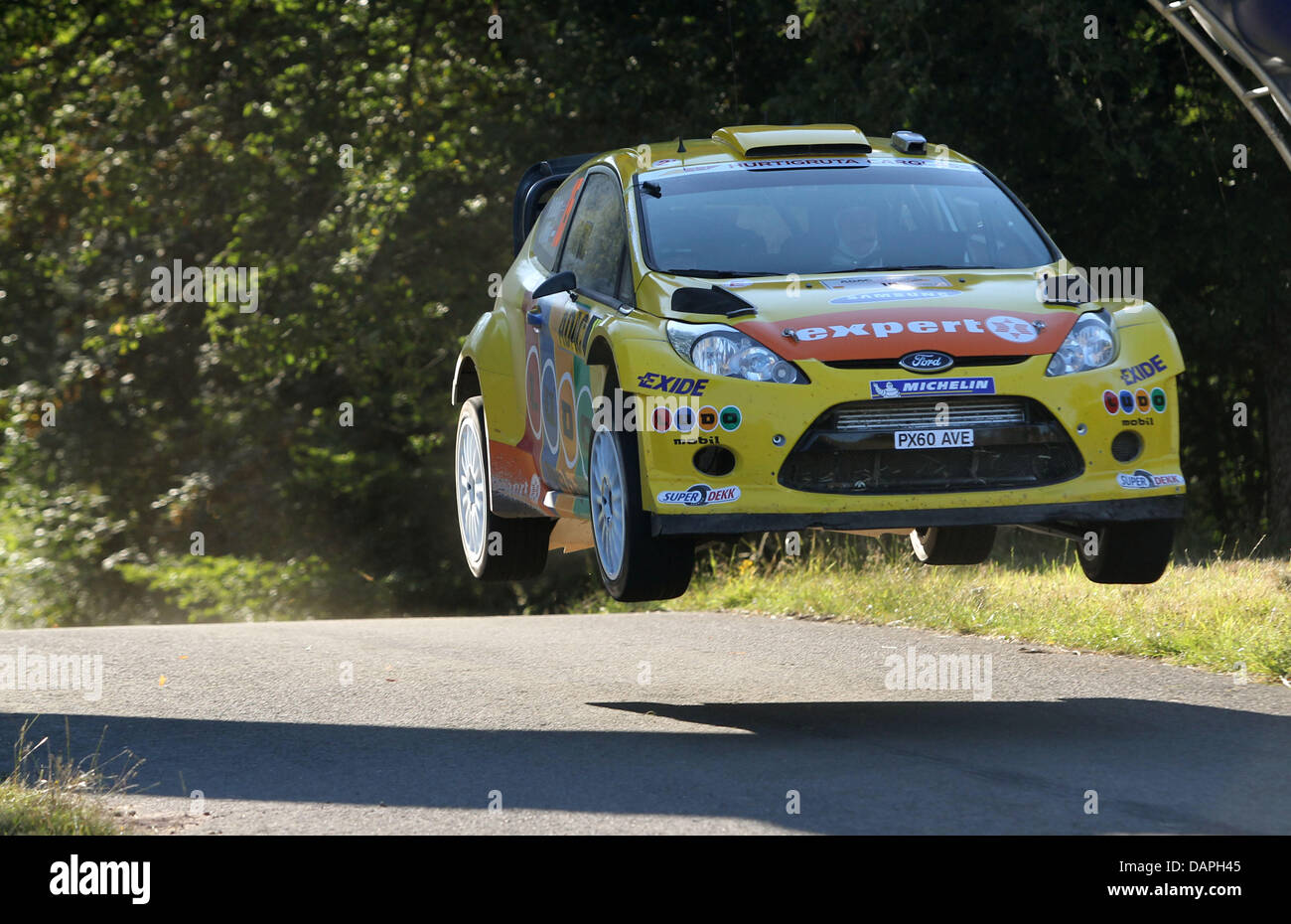 Norwegian driver Henning Solberg and his Austrian co-pilot Ilka Minor ...