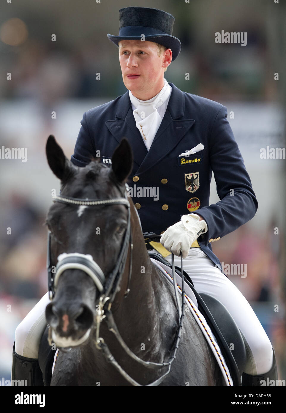 Germany's Matthias Alexander Rath in action on his horse Totilas during ...
