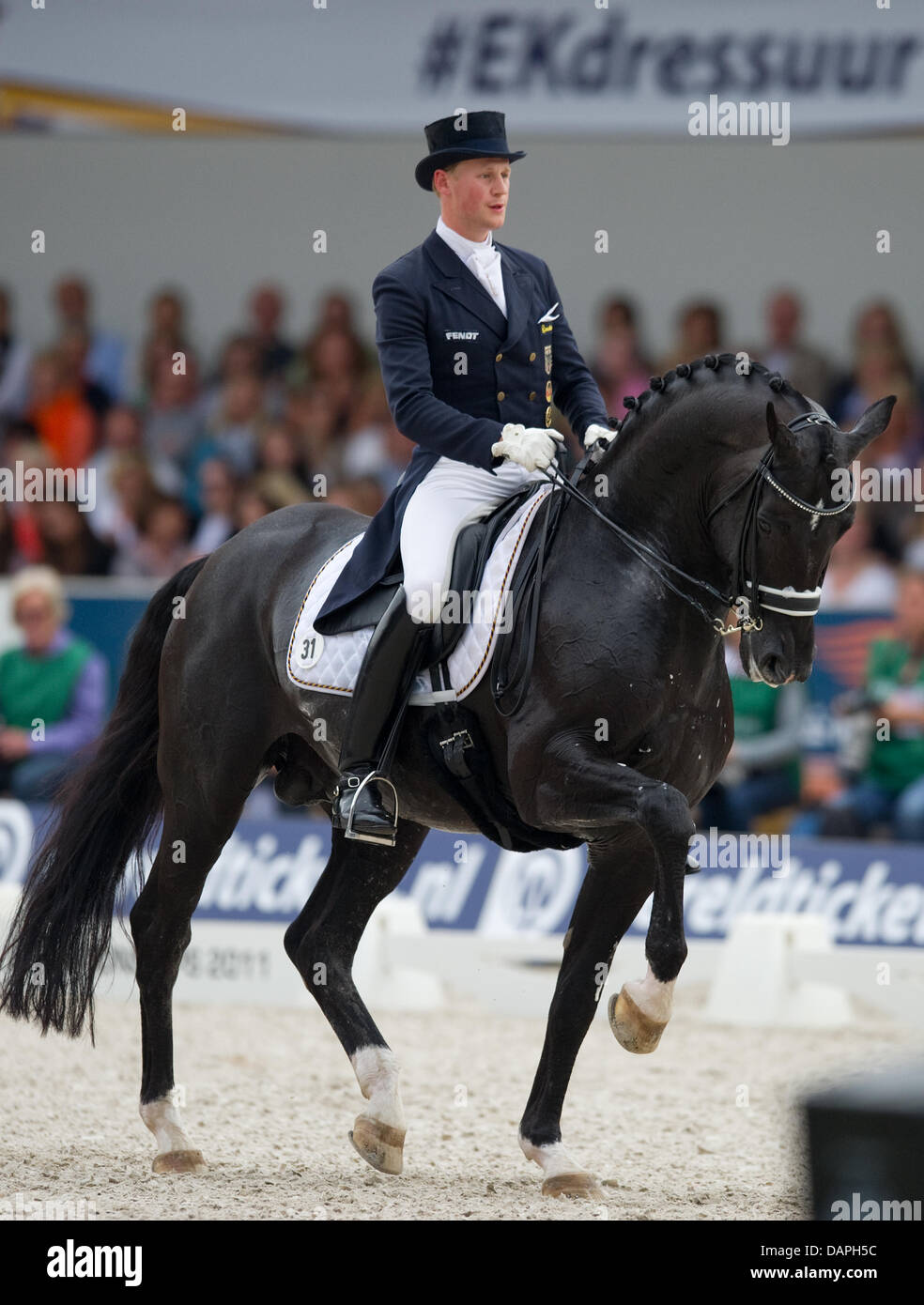 Germany's Matthias Alexander Rath in action on his horse Totilas during ...