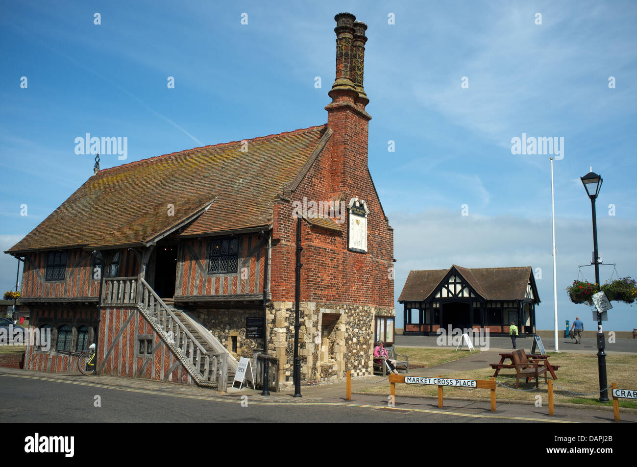Moot Hall (town hall) Aldeburgh, Suffolk, UK Stock Photo - Alamy