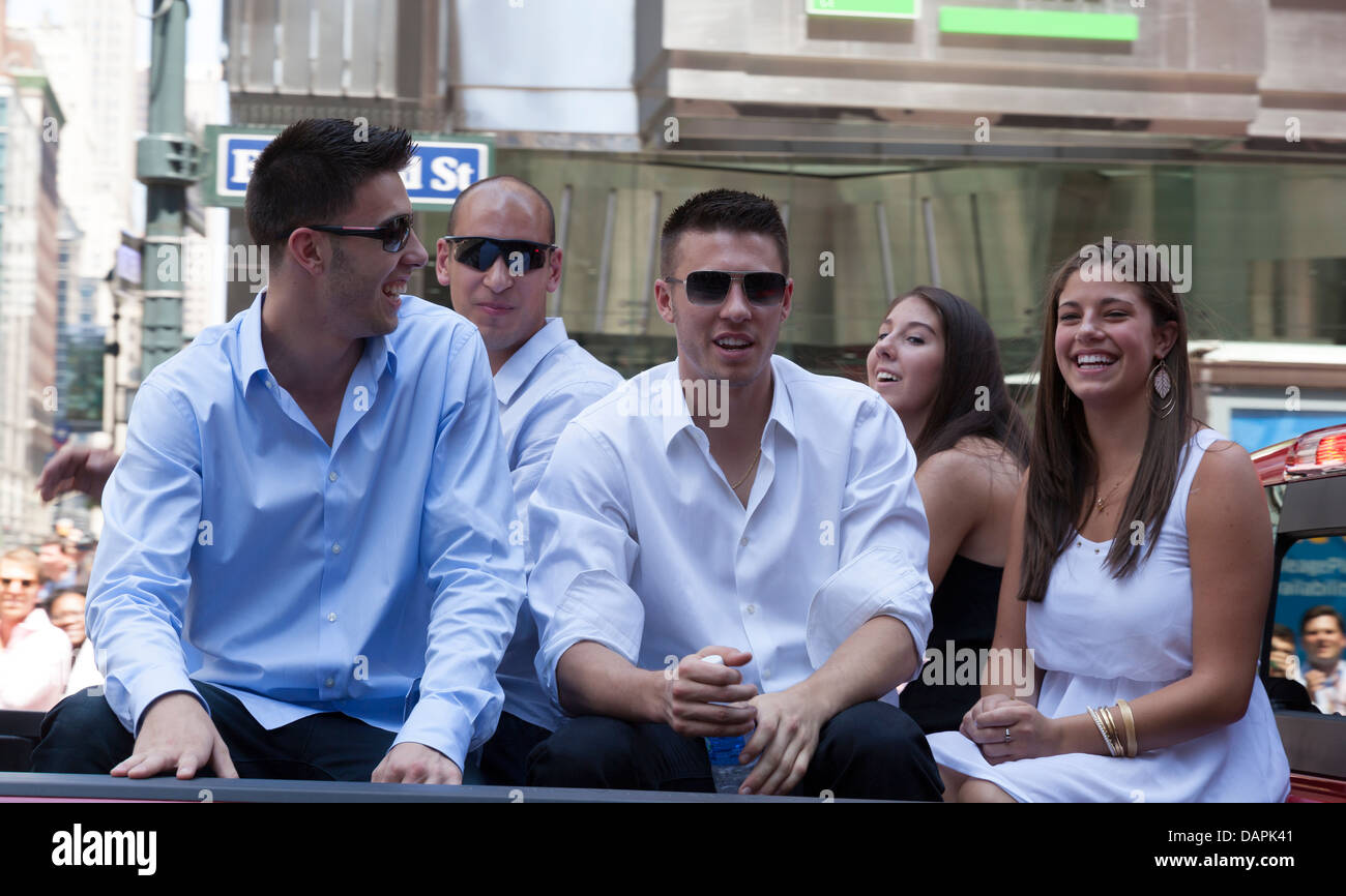 Baseball All-star game red carpet parade in New York Stock Photo - Alamy