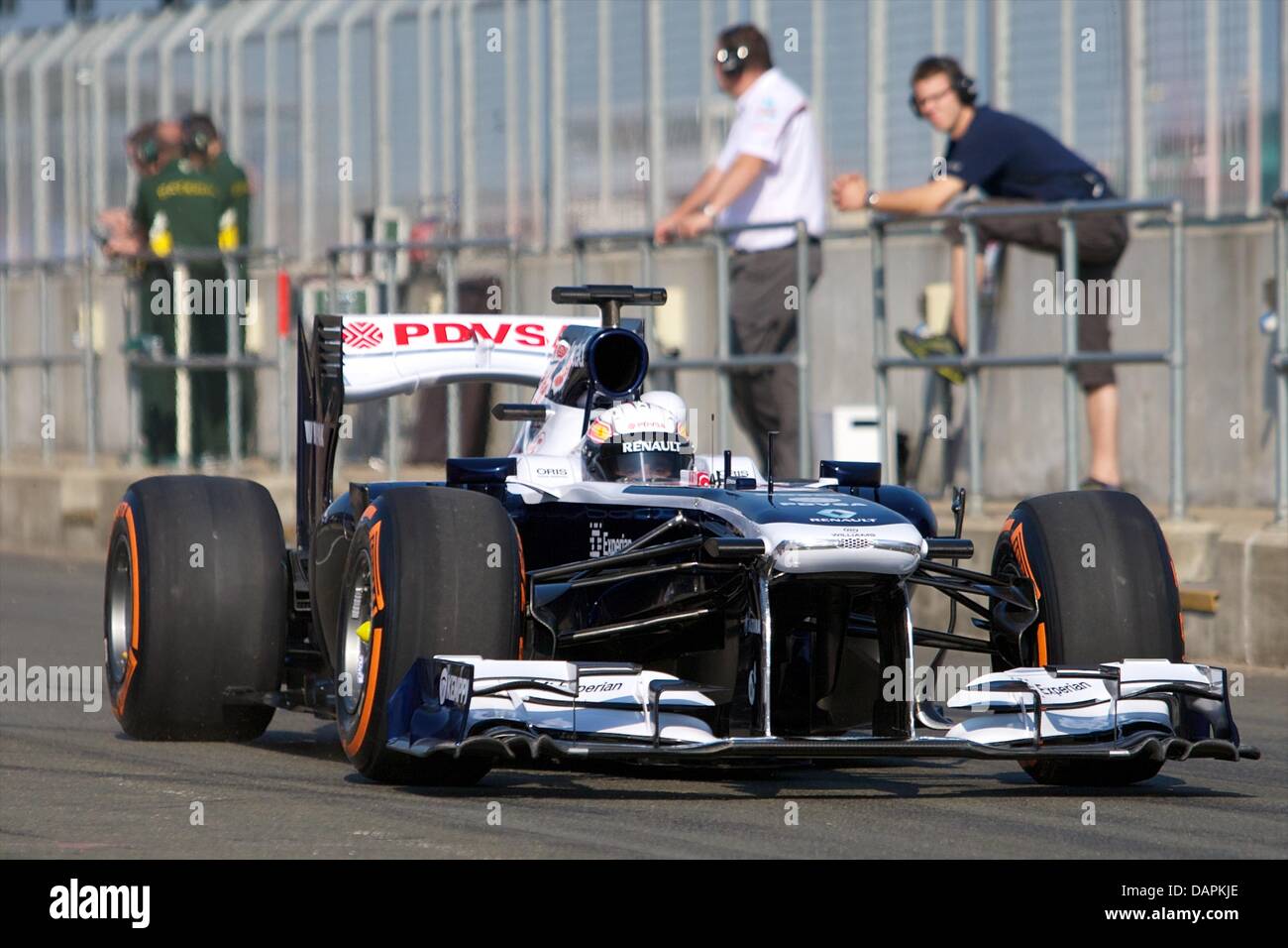 Williams f1 team hi-res stock photography and images - Alamy
