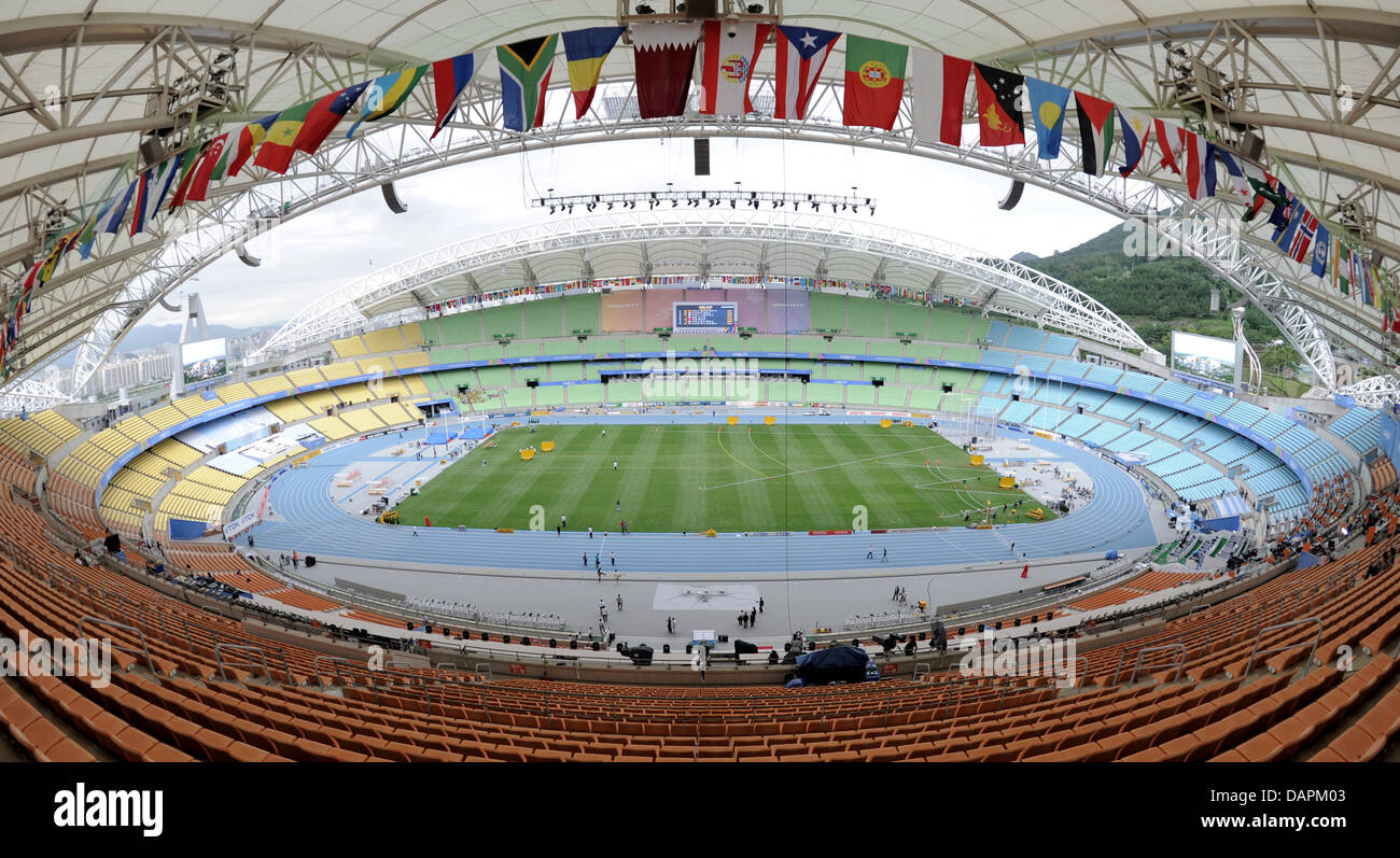 A general view of the stadium ahead of the 13th IAAF World ...
