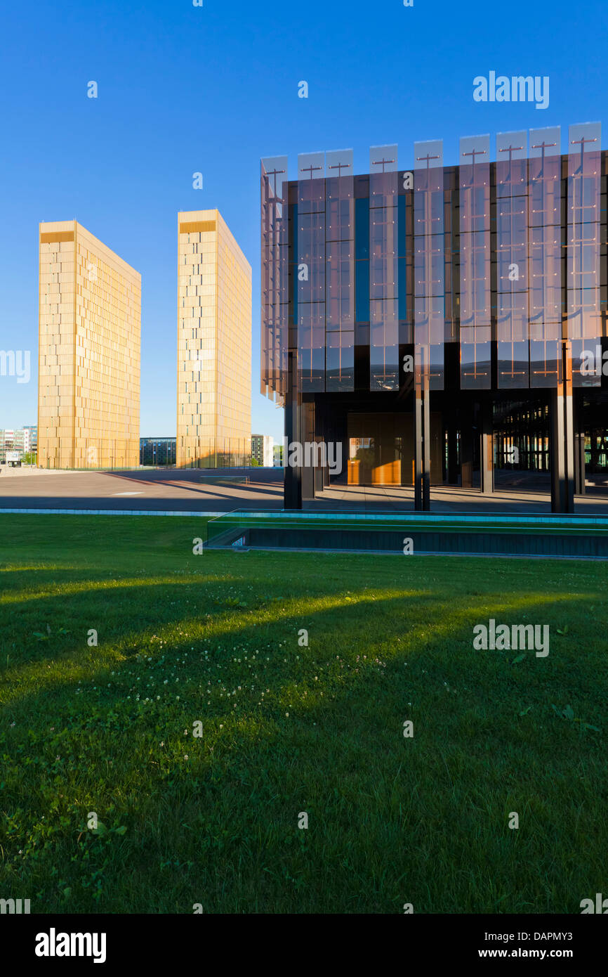 Luxembourg, View of European Court of Justice Stock Photo - Alamy