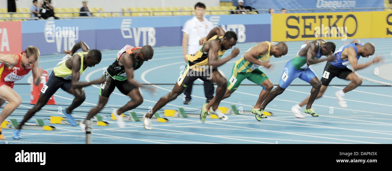 Jamaican sprinter hi-res stock photography and images - Alamy